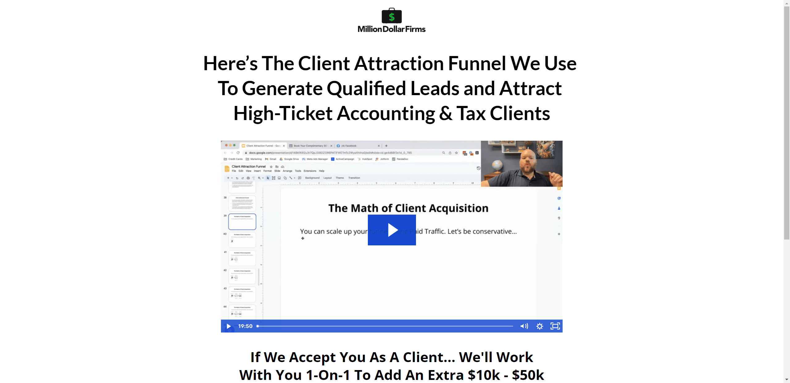 Here’s The Client Attraction Funnel We Use To Generate Qualified Leads and Attract High-Ticket ...